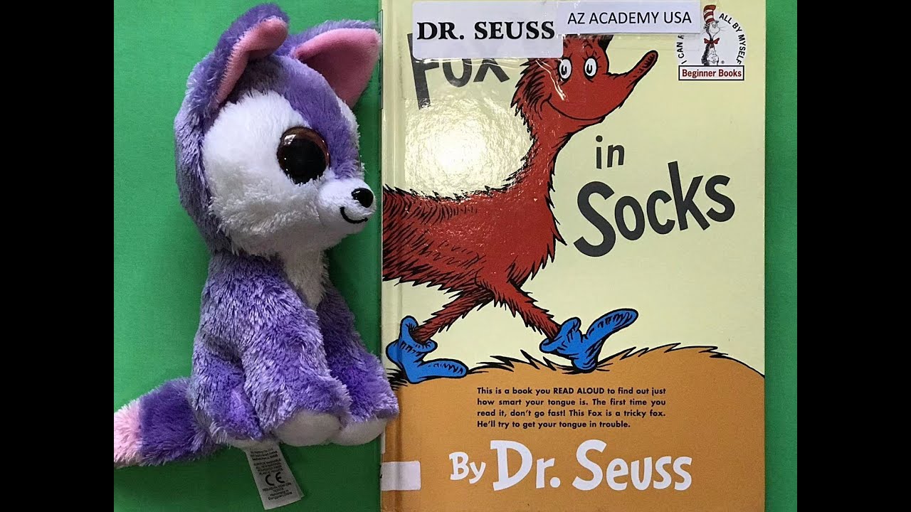 Fox in Socks, By Dr. Seuss, Audio Book Kids Children Read Aloud - YouTube