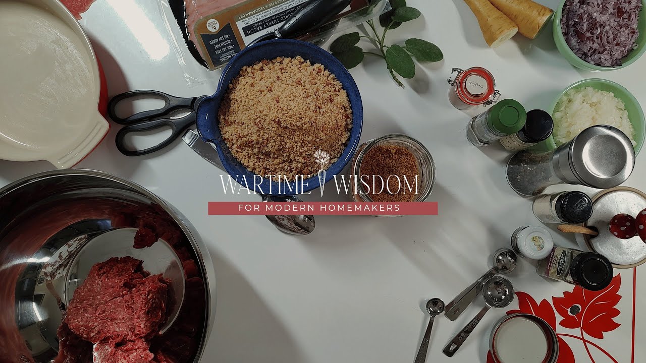 Mock Turkey Recipe for Thanksgiving from the 1940's - YouTube
