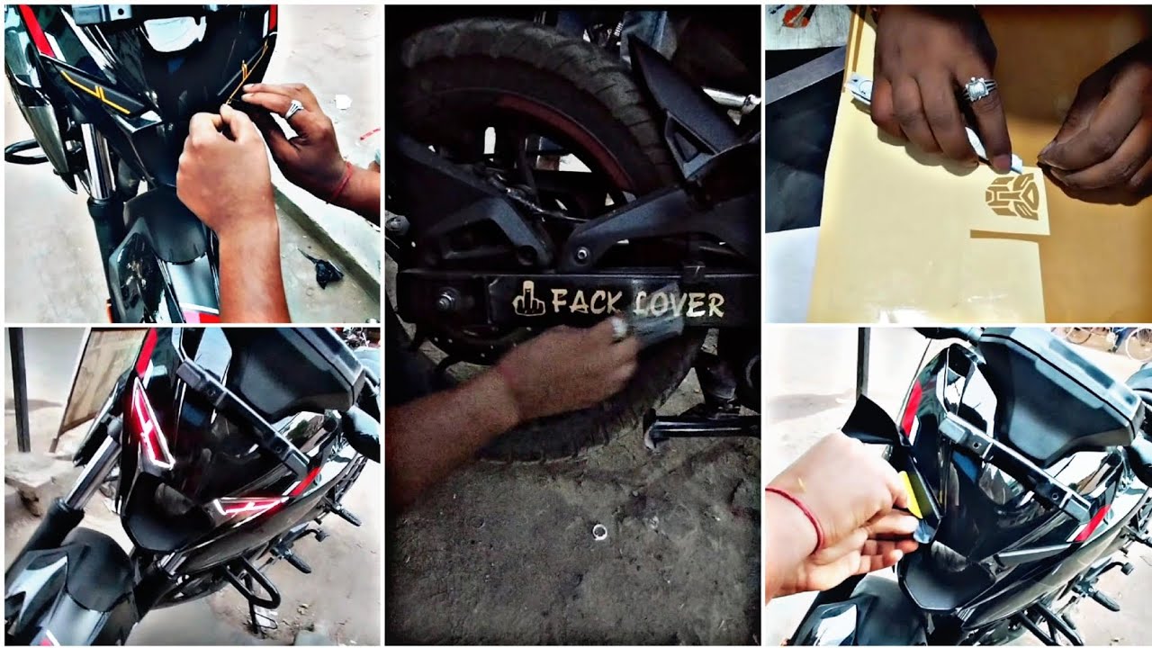 n160 pulsar eye modification #bikelover #pulsarn160 full modification ...