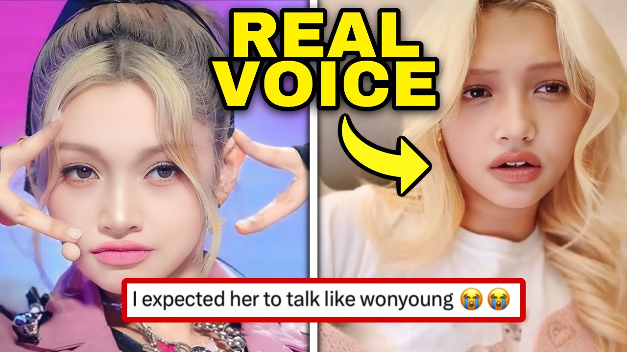UNIS’ Gehlee goes viral for unexpectedly talking voice #kpop - YouTube