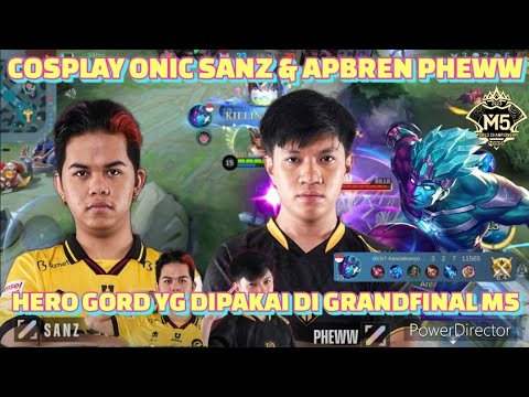 COSPLAY ONIC SANZ & APBREN PHEWW PK GORD.MASING2 MENANG KETIKA PAKE DI ...