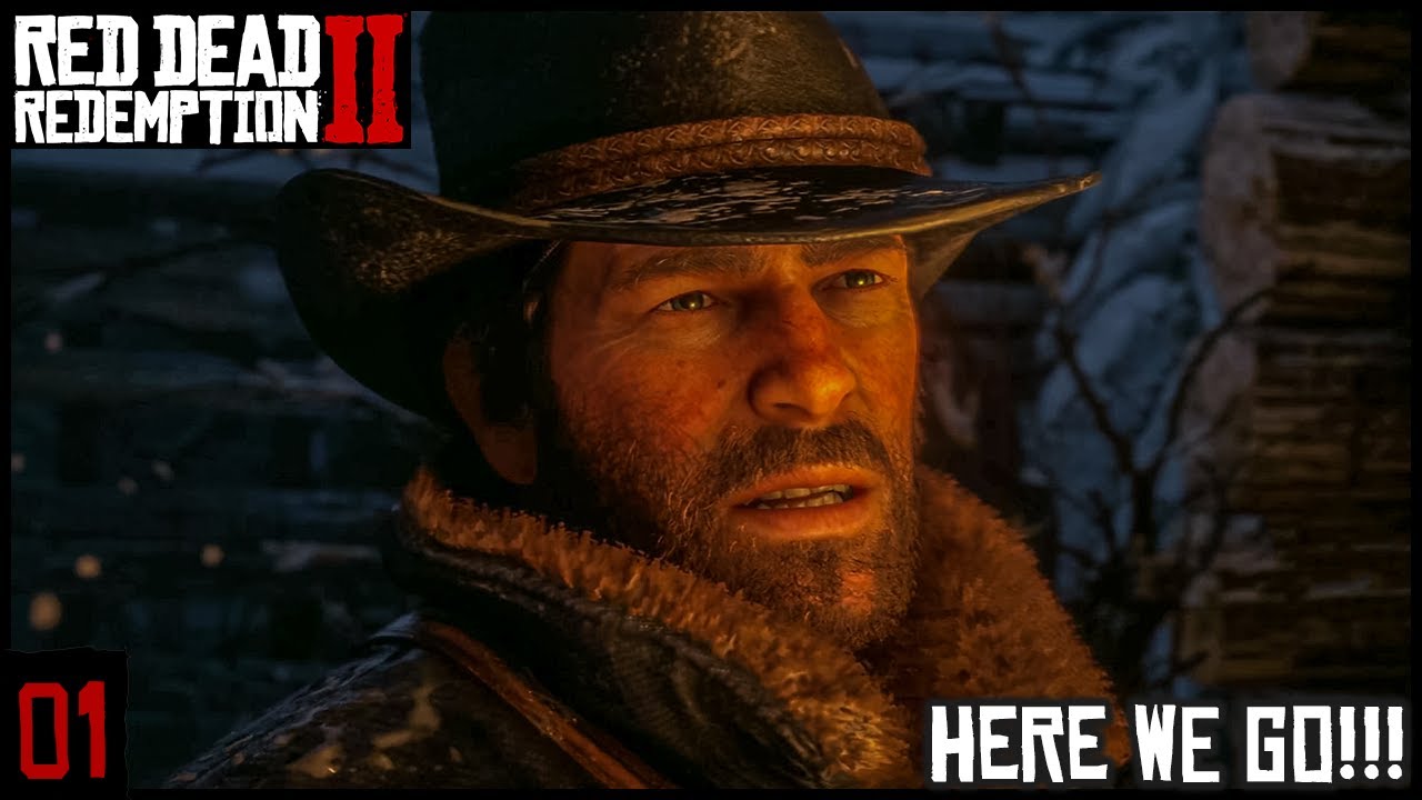 01. Snow, snow everywhere - Red Dead Redemption 2 part 01 - YouTube