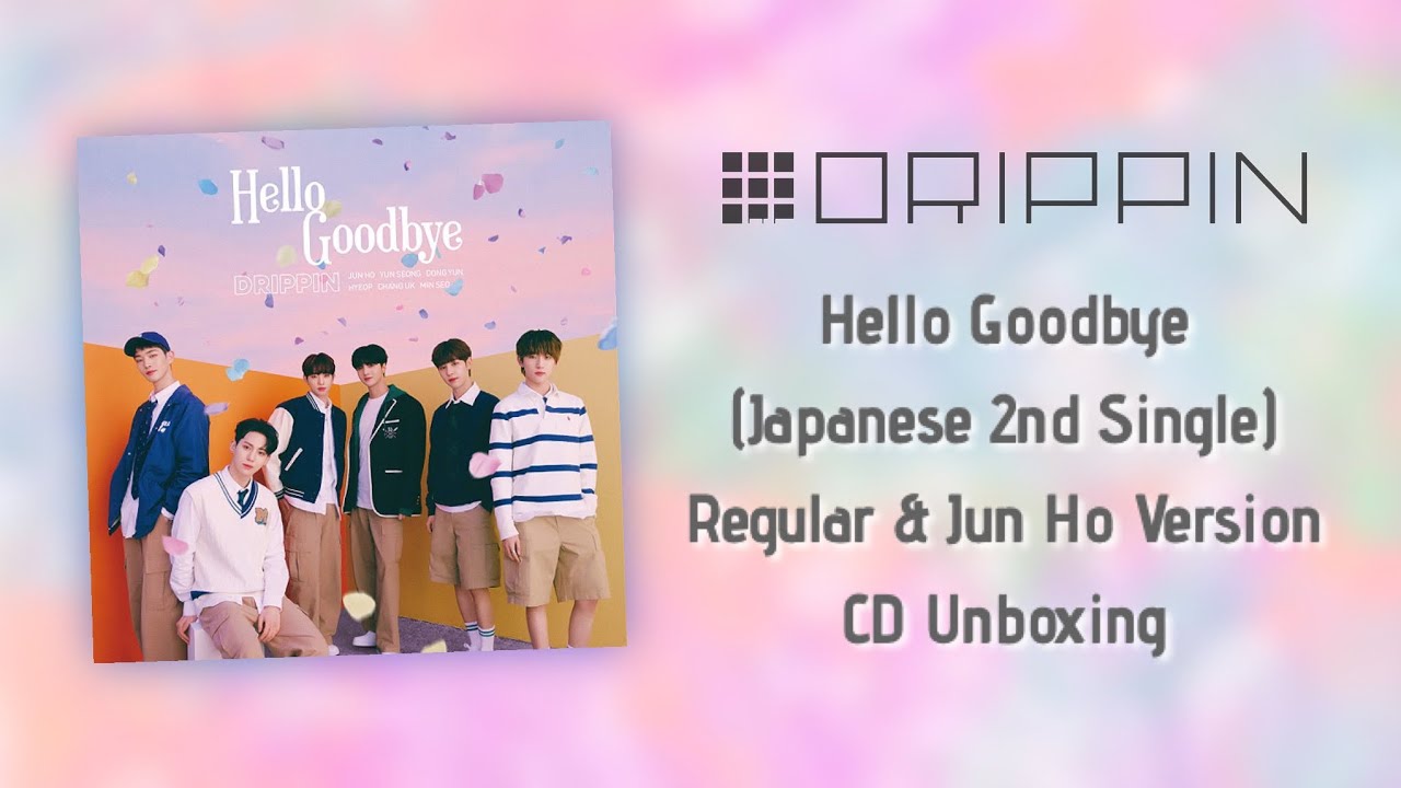 [CD開箱] DRIPPIN (드리핀) Hello Goodbye CD Unboxing - YouTube