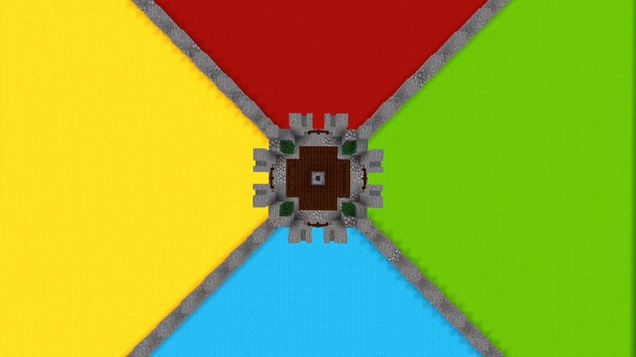 EPIC MINECRAFT 4 CORNERS EVENT WITH VIEWERS! - YouTube