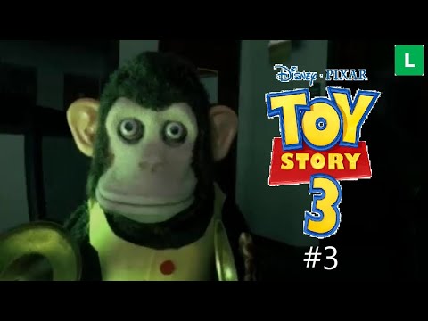 Toy Story 3 (PSP/PS2) - Escapando das câmeras de segurança do macaco #3 ...