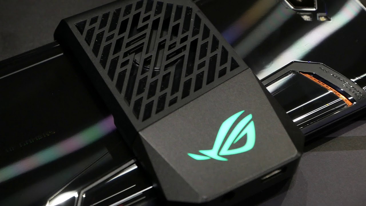 ROG Phone IIをAeroActive Cooler IIで冷却したところ - YouTube