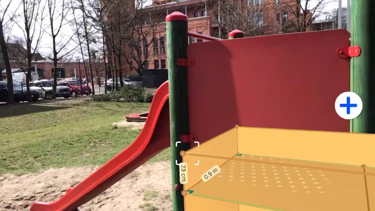 Create geometry in Augmented Reality - YouTube