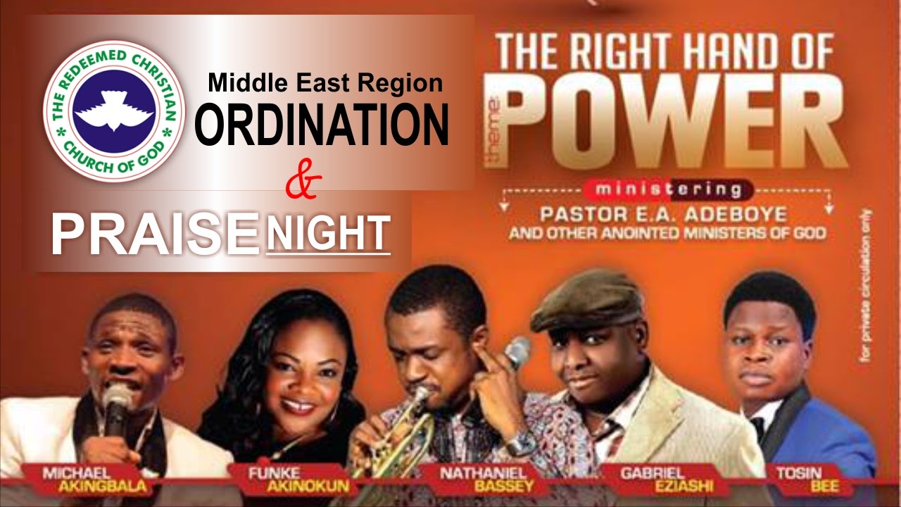 RCCG Dubai ORDINATION & PRAISE NIGHT 2016_ Middle East Region - YouTube