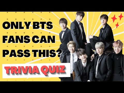 How Well Do YOU Know BTS? Take THIS Quiz to Find Out... - YouTube