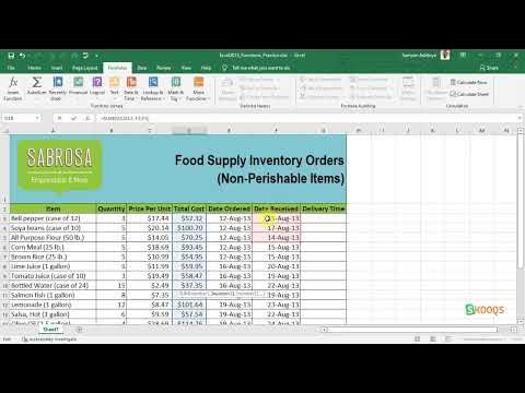 15_Different parts of a Function on Excel - YouTube