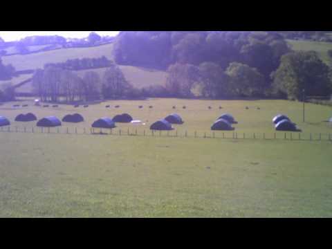 Rearing field set-up in super quick time - YouTube