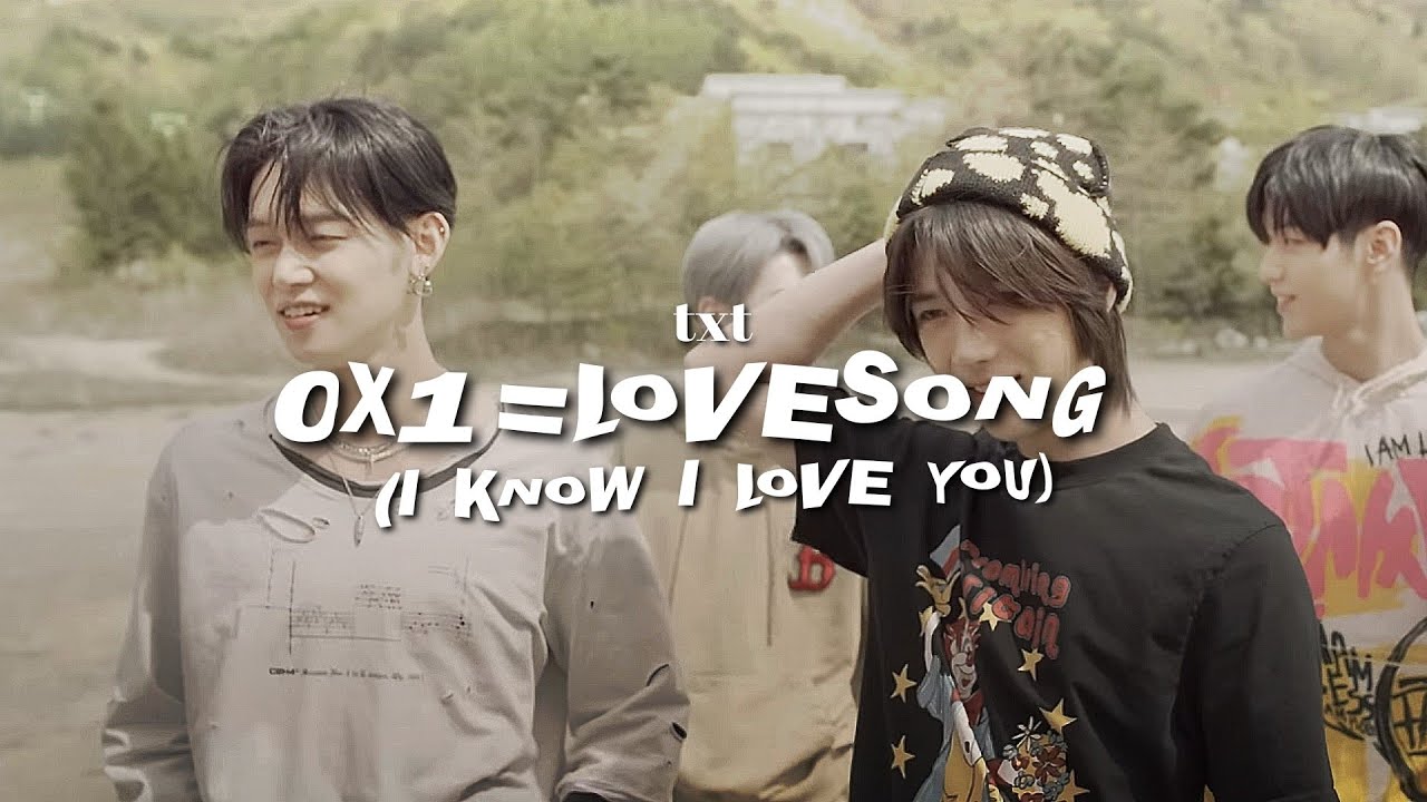 0x1=lovesong (I know I love you) - txt //edit audio// - YouTube