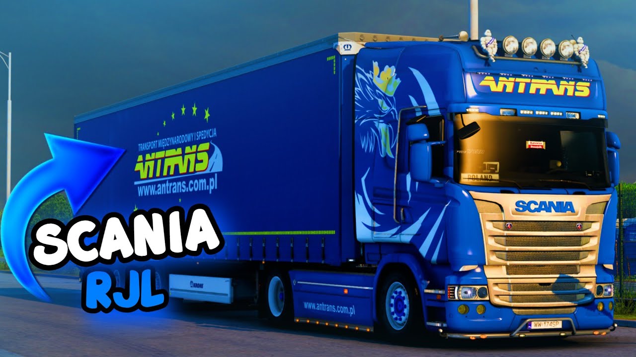 ETS 2 1.45 | Scania RJL | Warsaw 🇵🇱 - Kaliningrad 🇷🇺 - YouTube