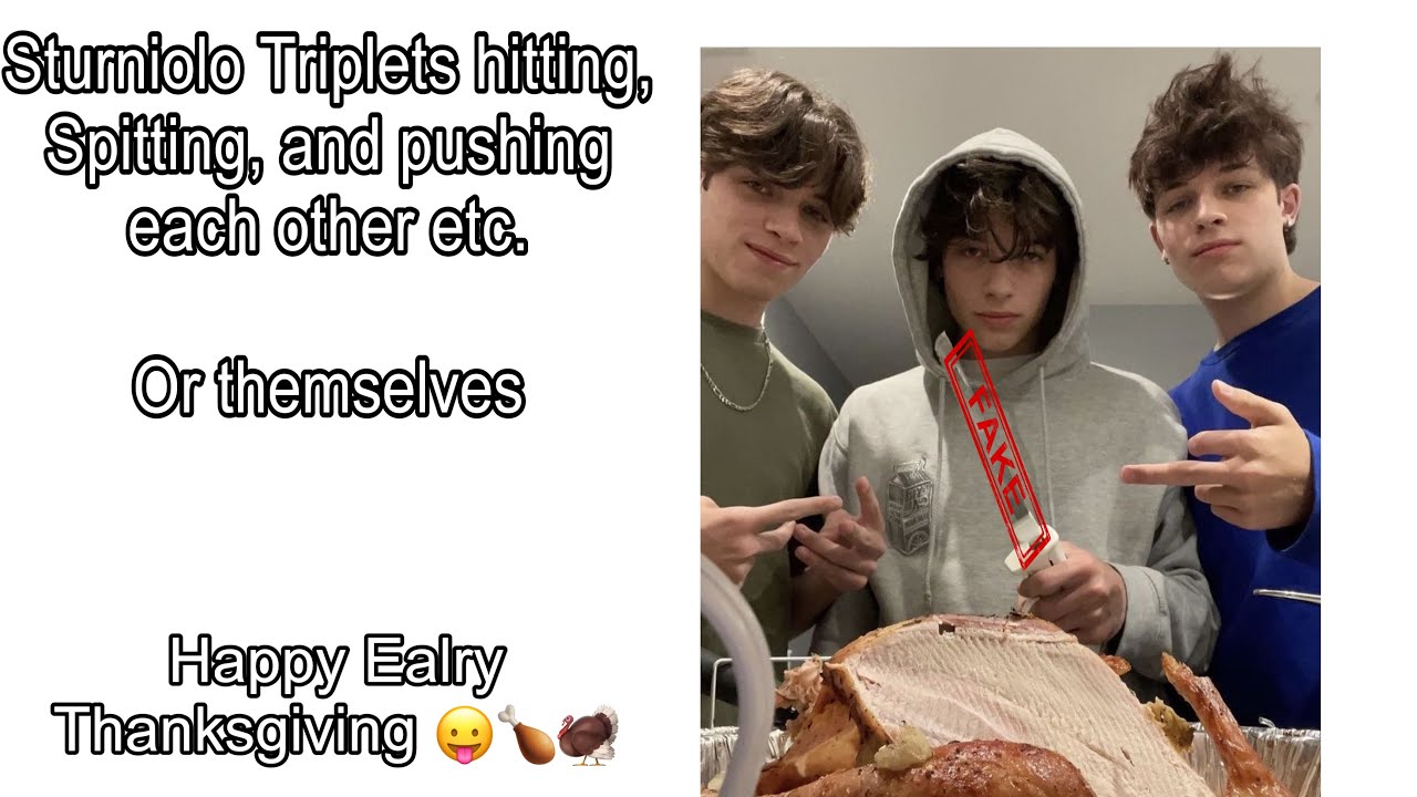 The Sturniolo triplets hurting each other or themselves on accident 💀 ...