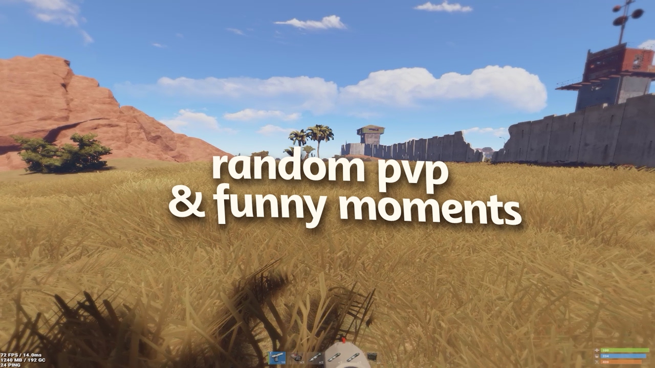 RUST - Random PVP & Funny Moments - YouTube