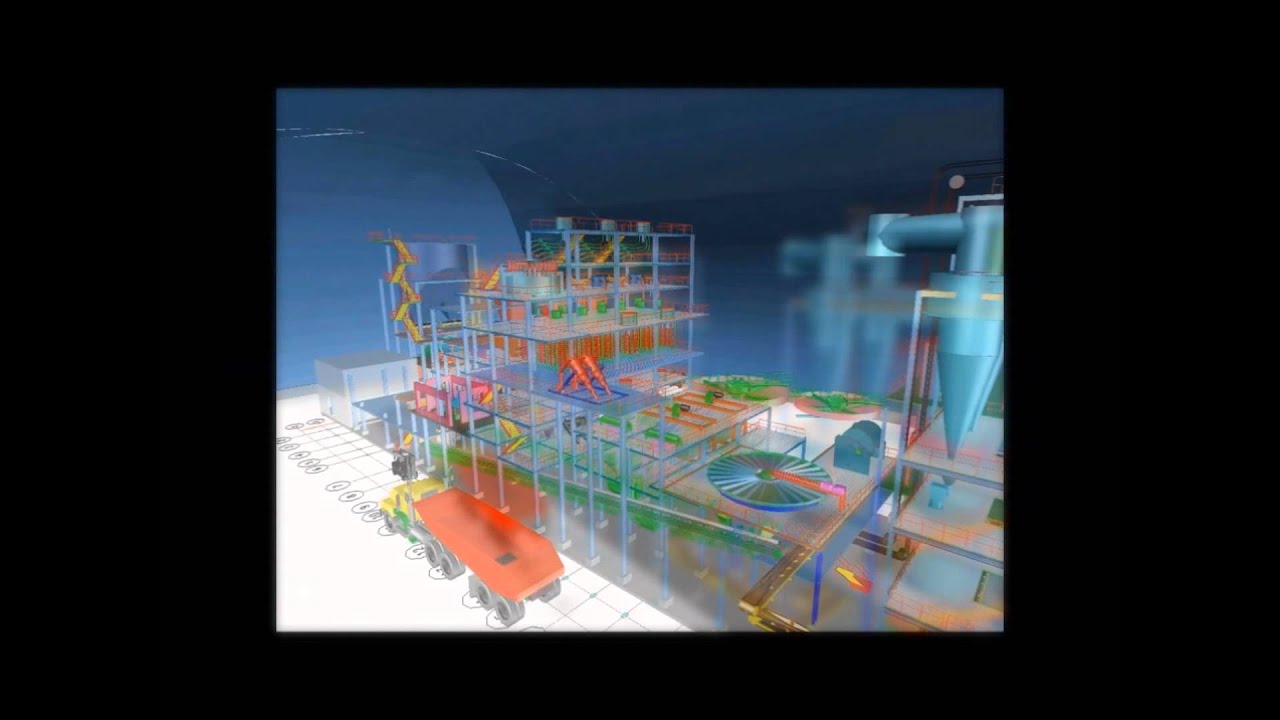 DSO Process Plant 3D Fly-Through - YouTube