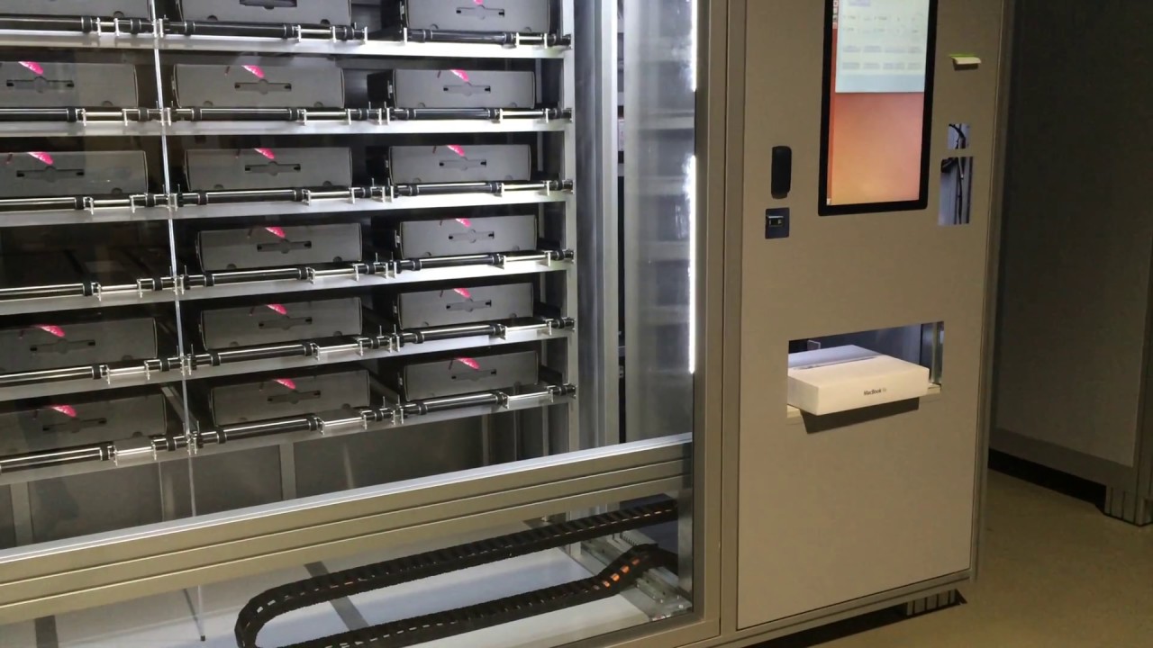 Automated Laptop Store Demo from Automated-Stores - YouTube