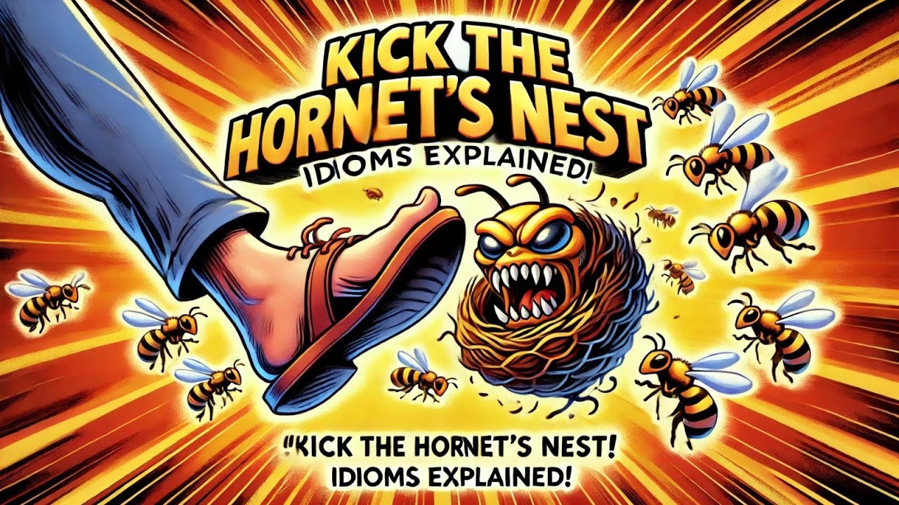 Idiom #1: Kick the hornet's nest - YouTube