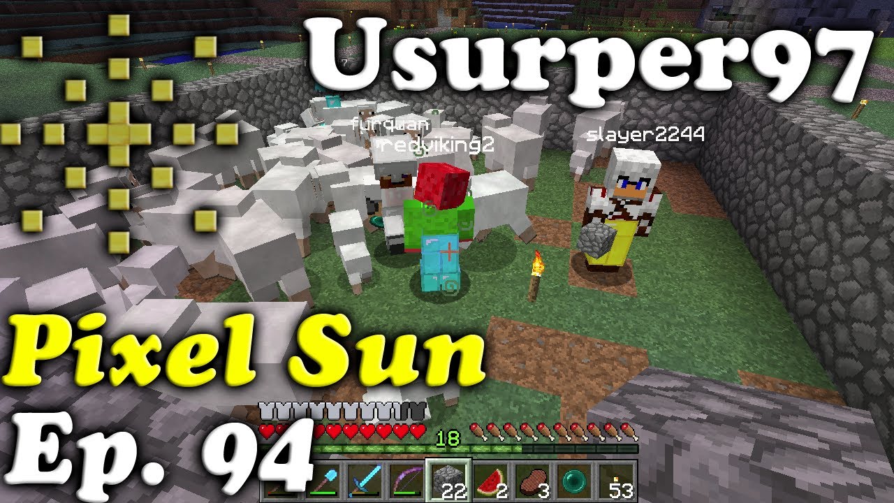 Ep94 Build Contest - Pixel Sun Usurper97 - Minecraft - YouTube