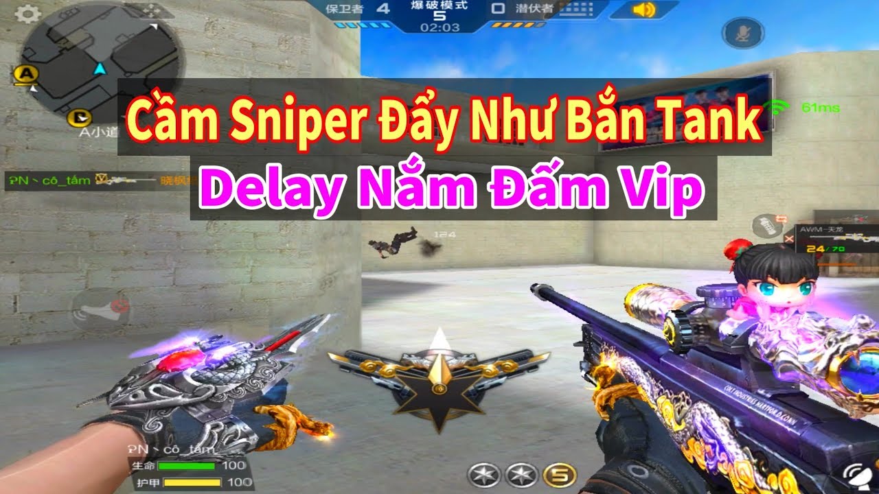 CF Legends : Chuyên Gia Cầm Sniper Đẩy Láo Kiếm Highlights | Tuấn ...