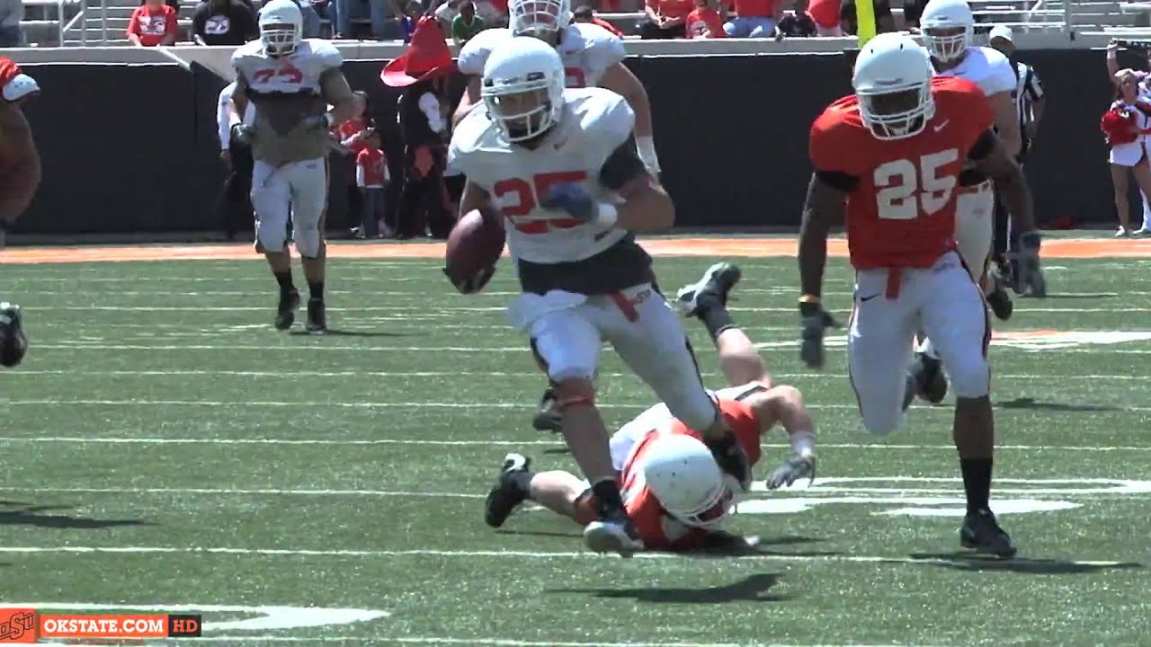 Oklahoma State 2011 Spring Game Highlights - YouTube
