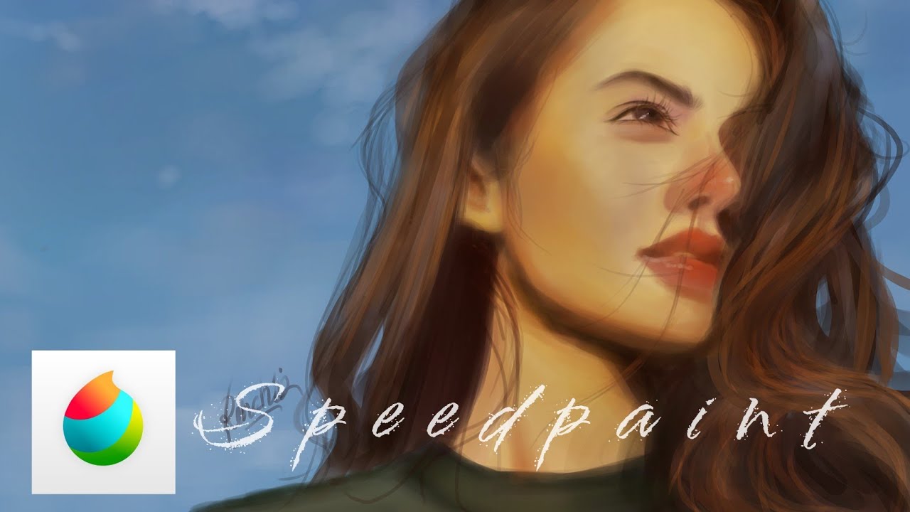 [ Medibang Paint ] Painting process🌸 - YouTube