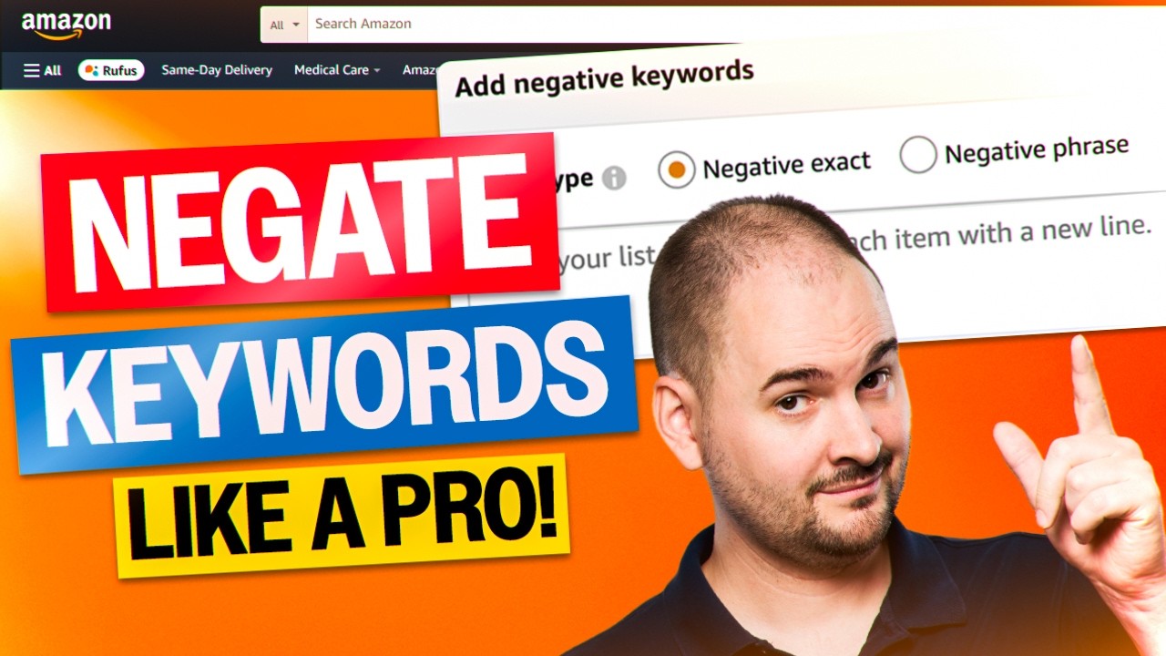 How Negative Keywords Can Save Your Amazon Ad Spend - YouTube