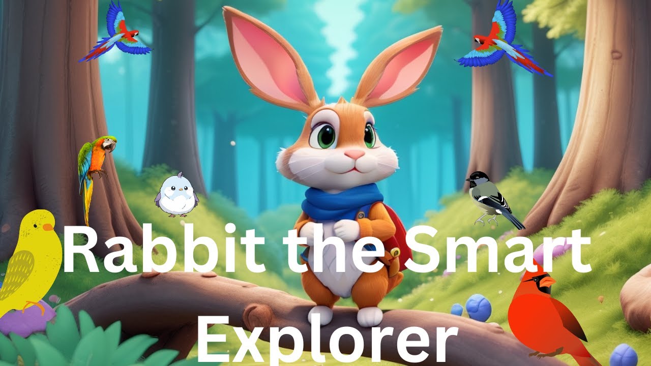 Animated Kids cartoon Channel.Rabbit the smart explorer. - YouTube
