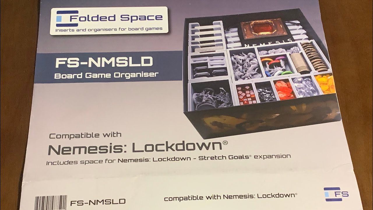 Nemesis: Lockdown Folded Space insert transfer Timelapse - YouTube