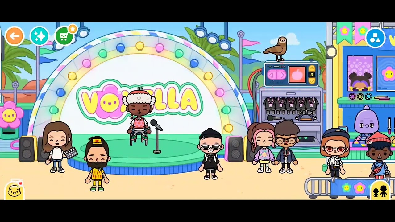 Idol concert.| New Story.| Toca Boca Love.| - YouTube