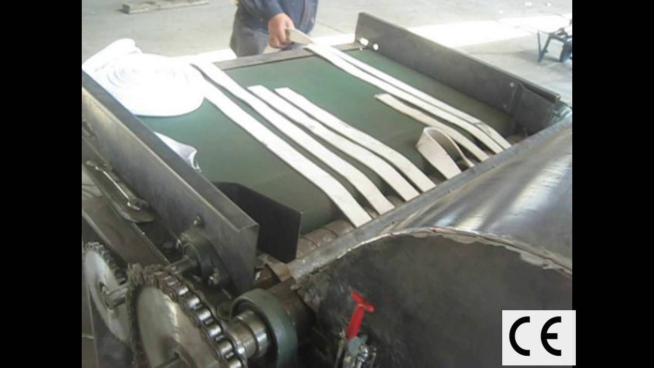 Leftover material/Edge trimming Tearing machine,Nonwoven fabric opening ...