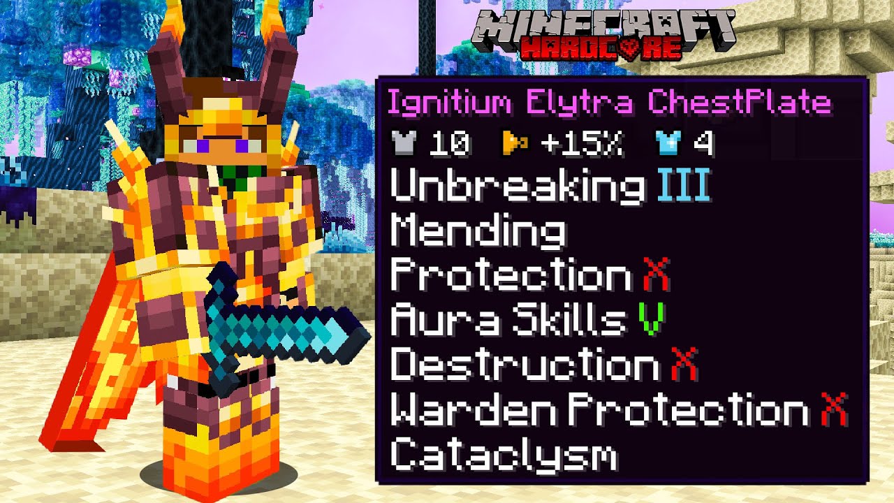 CRAFTO L' ARMATURA PIÙ FORTE DI MINECRAFT *IGNITIUM* - HARDCORE MOD Ep ...
