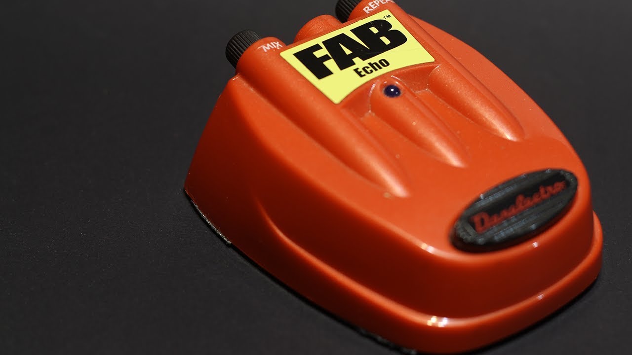 Danelectro Fab Echo - YouTube