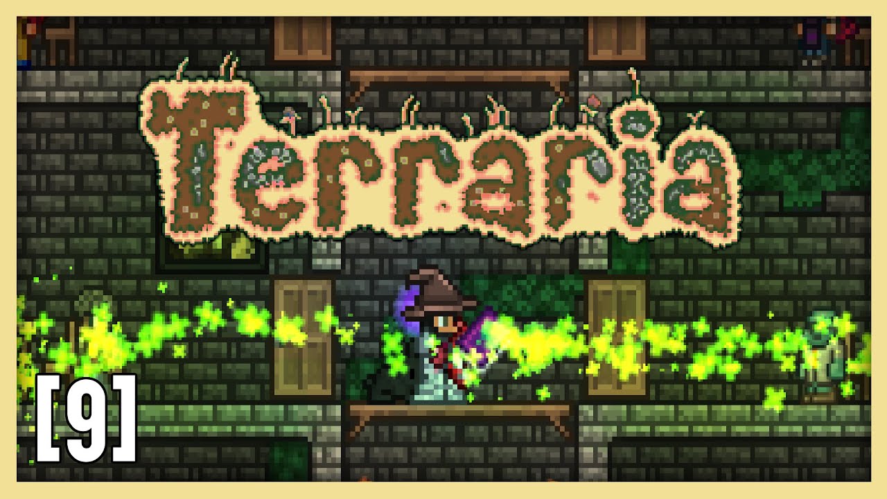 Terraria 1.3 Expert Mage Class Let's Play Part 9 - Cursed Flames | 1.3. ...