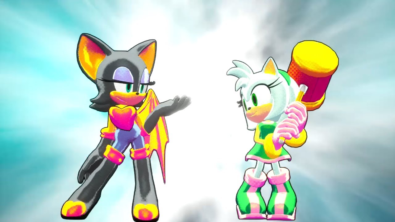 ROUGE vs AMY (Hardest Difficulty) Sonic Smackdown -PC - YouTube