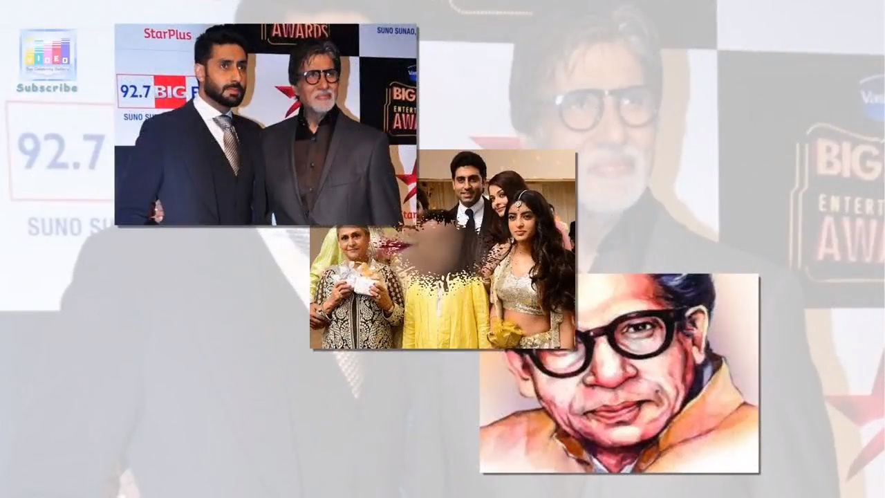 Amitabh Bachchan With His Family | Family Tree | - YouTube