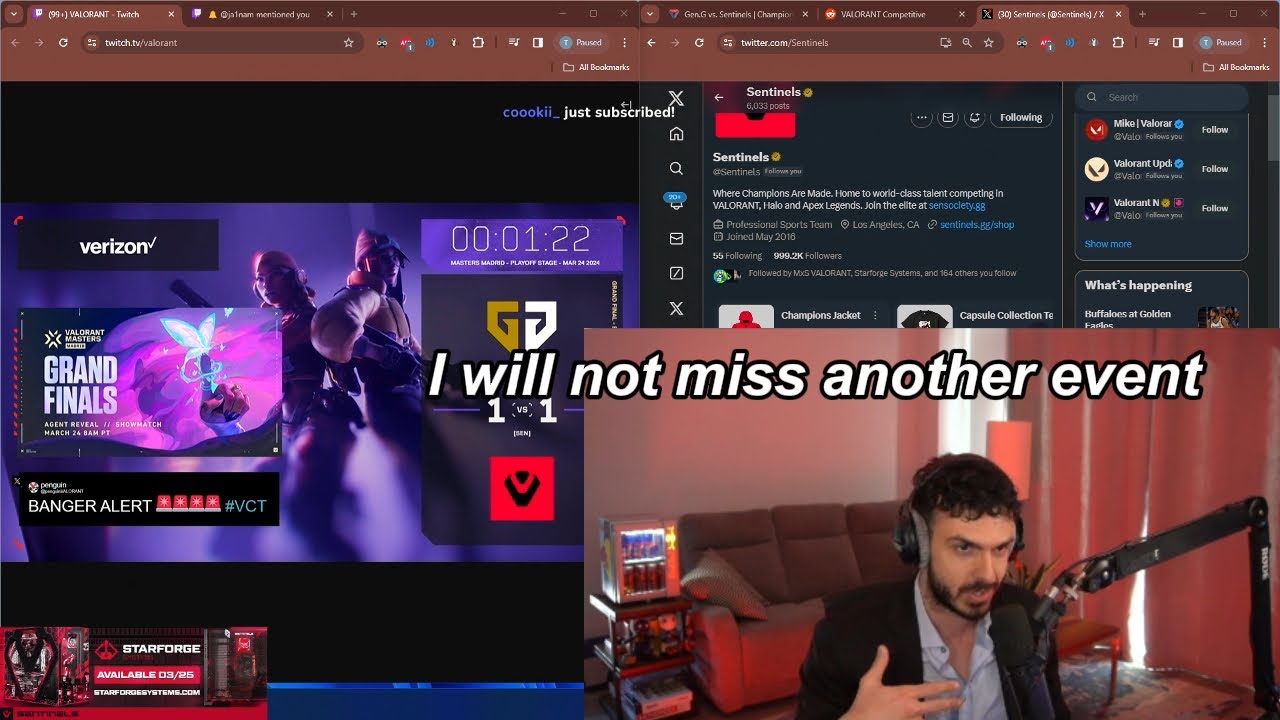 Tarik Confirms He Will Attend All Valorant Events This Year - YouTube