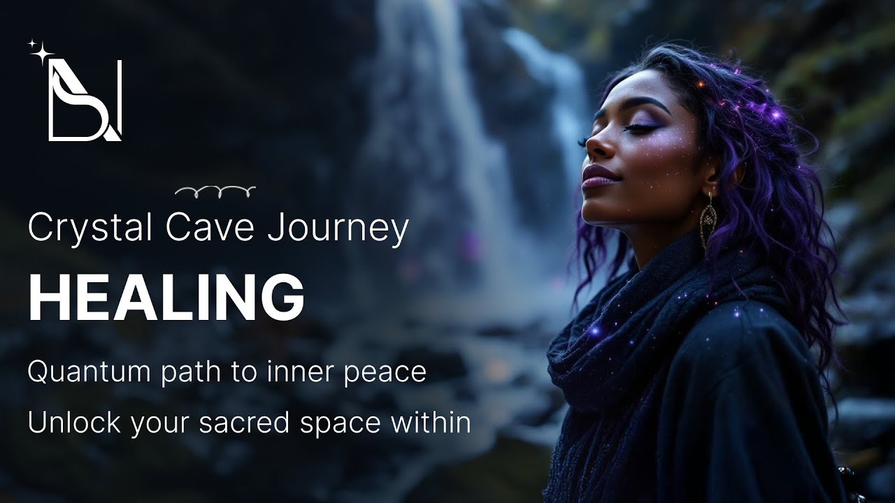 💎 Crystal Cave Meditation: Quantum Healing Path | Sacred Space - YouTube