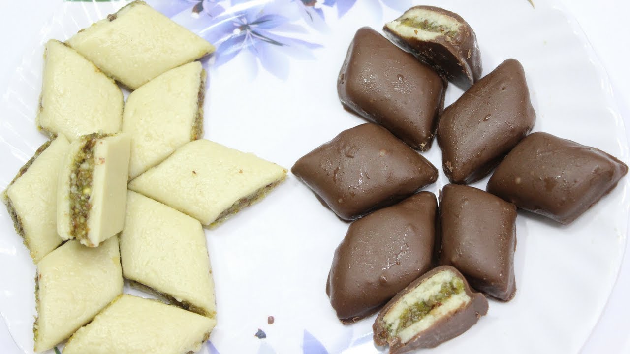 Choco dip Sandwich Kaju Katli Recipe | Kaju Katli Recipe in Hindi ...