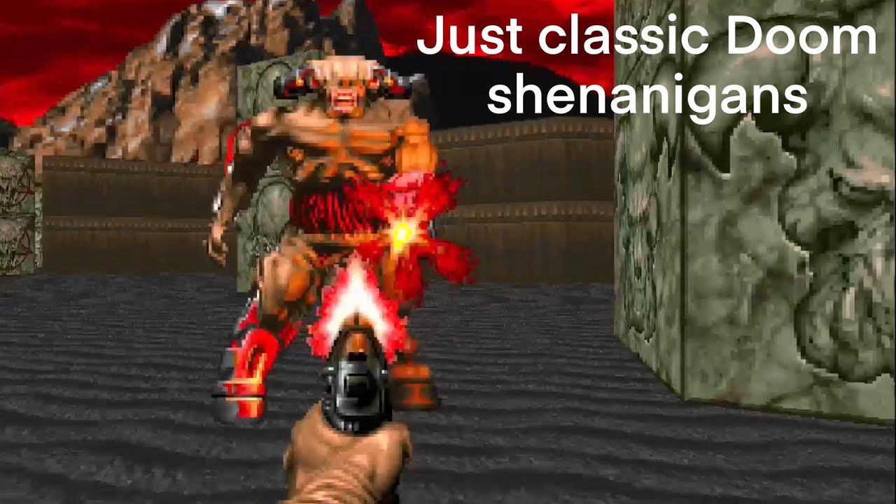 Clips from my Classic Doom playthrough (Read desc pretty please) - YouTube