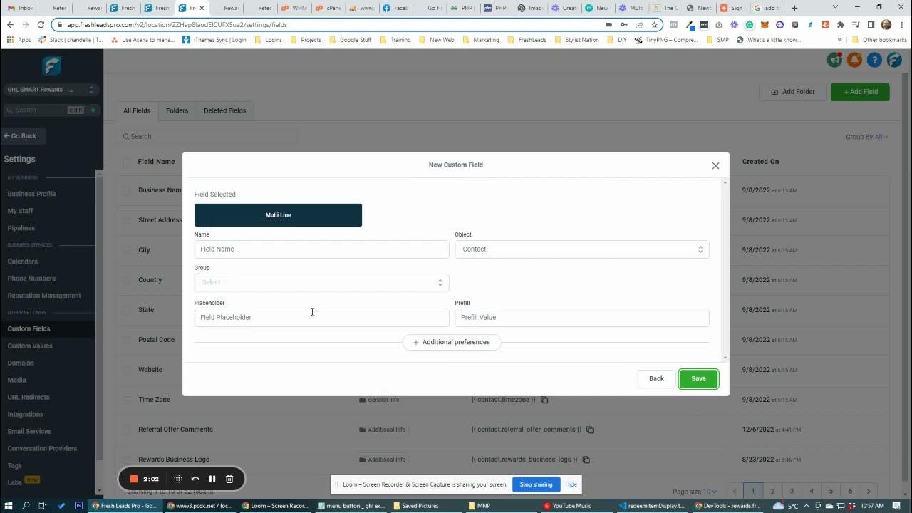 Update Custom Values with a form in Go High Level - January 2023 - YouTube