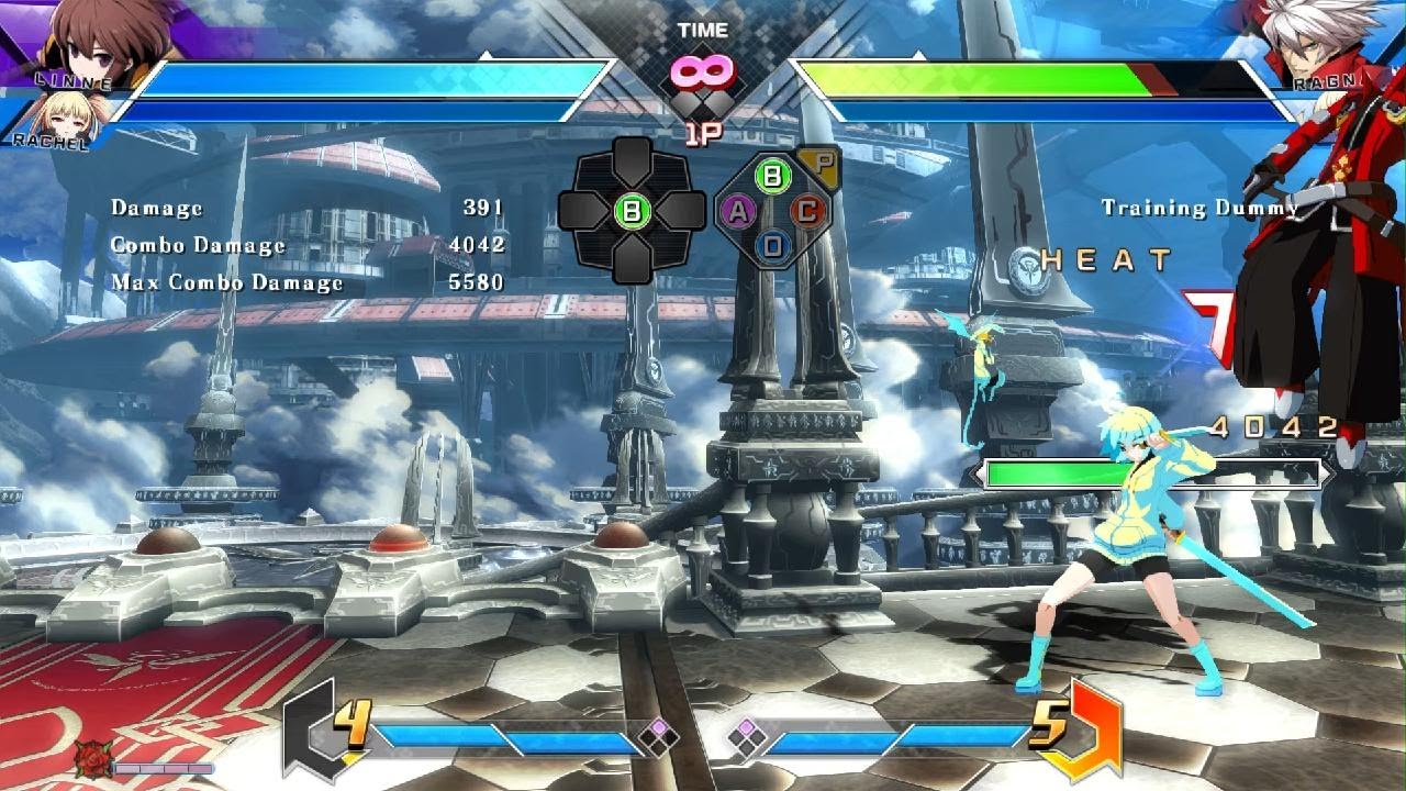 A Mid Linne n Rachel Combo | BLAZBLUE CROSS TAG BATTLE - YouTube