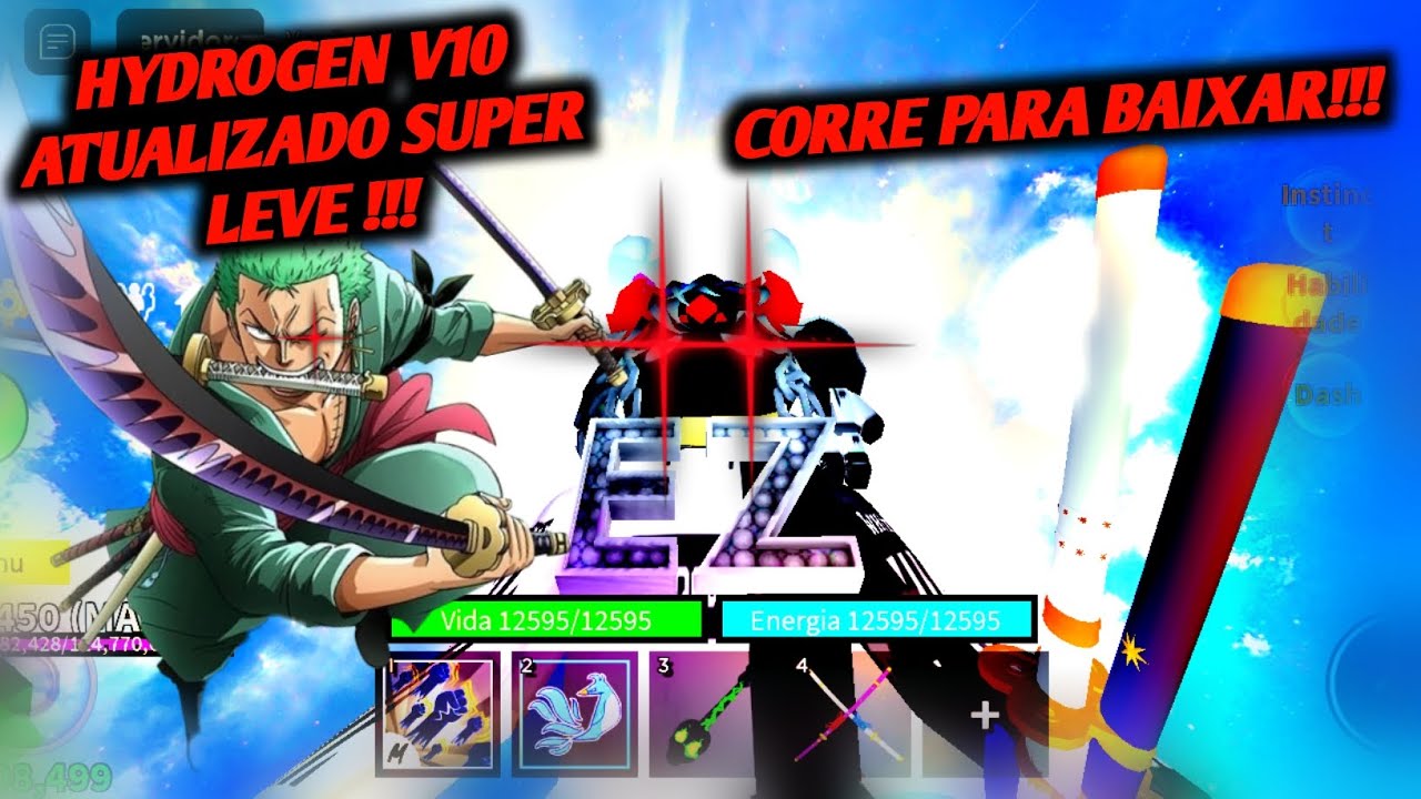 HYDROGEN ATUALIZADO!!! EXECUTOR MOBILE PARA BLOX FRUITS HYDROGEN V10 ...