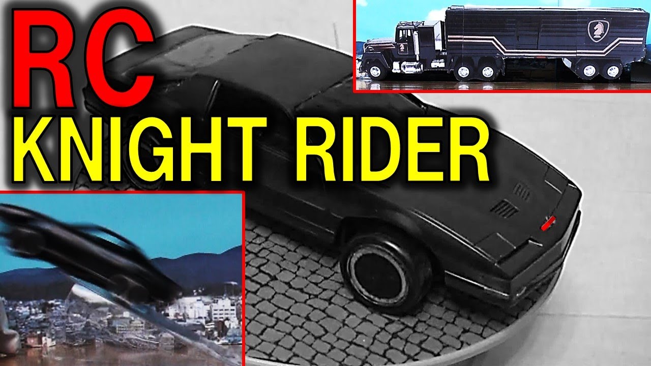 ナイトライダーのナイト2000のラジコンを作成！なんと財団のトレーラーも！ RC Knight Rider - YouTube