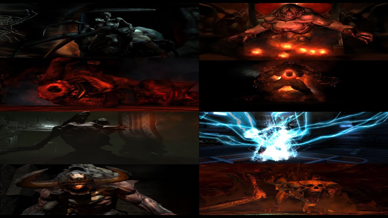 Doom 3 + RoE All Bosses Run (No Damage, Veteran Difficulty) - YouTube