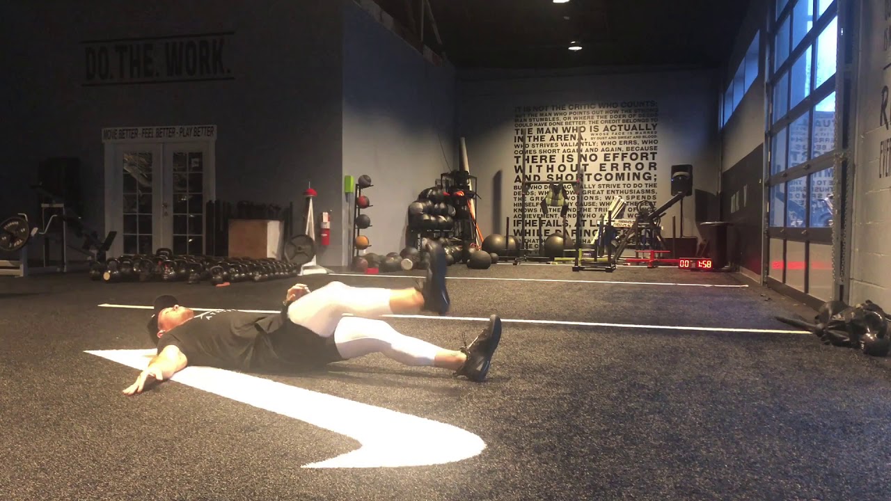 Hip Flexion Stretch to Cross Body - YouTube