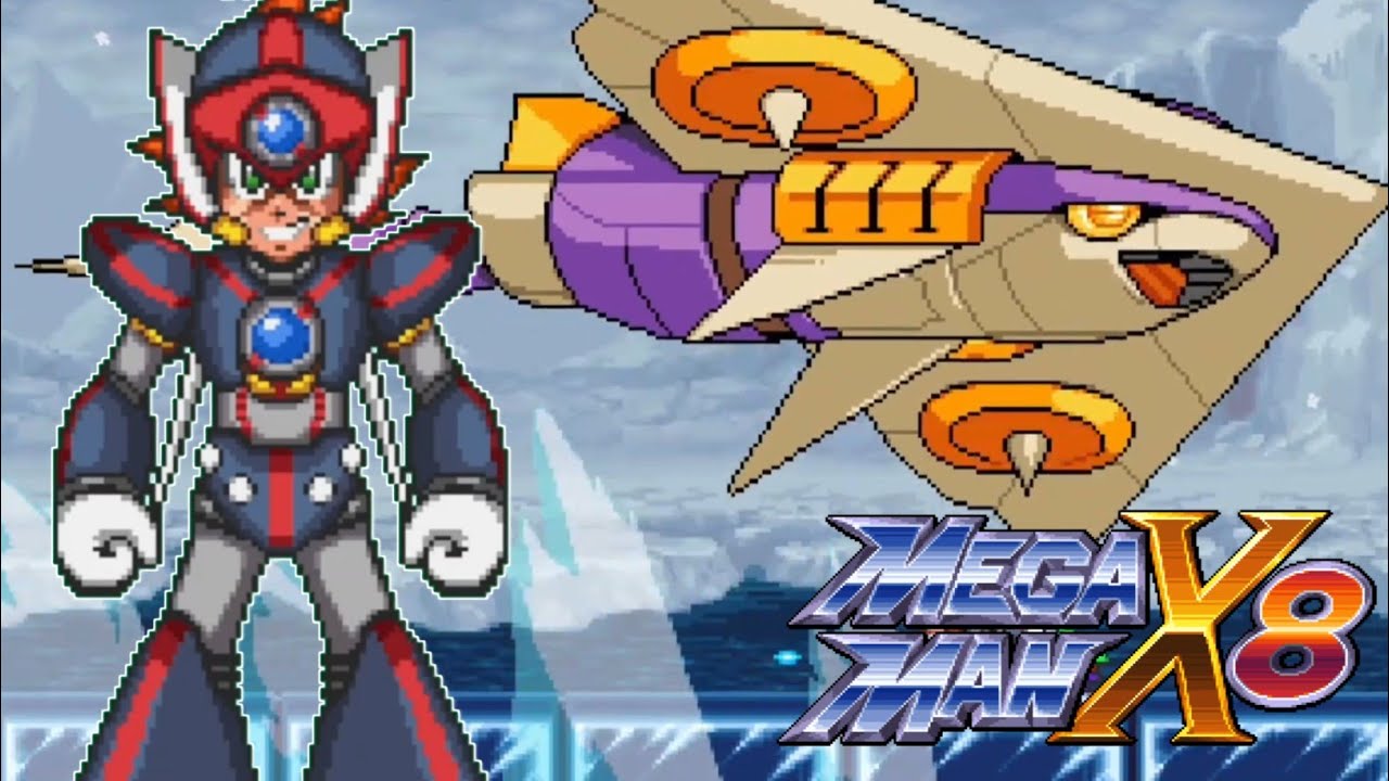 MEGA MAN X8 DEMAKE - AXL | CENTRAL WHITE | GAMEPLAY 07 - NO DAMAGED ...