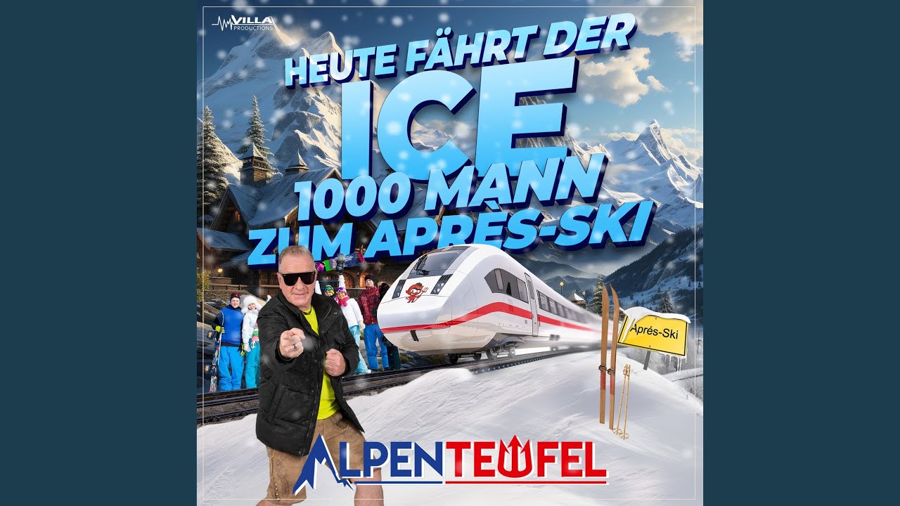 Heute fährt der ICE 1000 Mann zum Après-Ski - YouTube