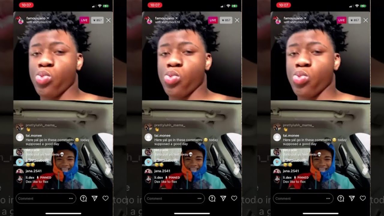 Famousjano and Mont on Ig Live!!!! 11-25-20 - YouTube