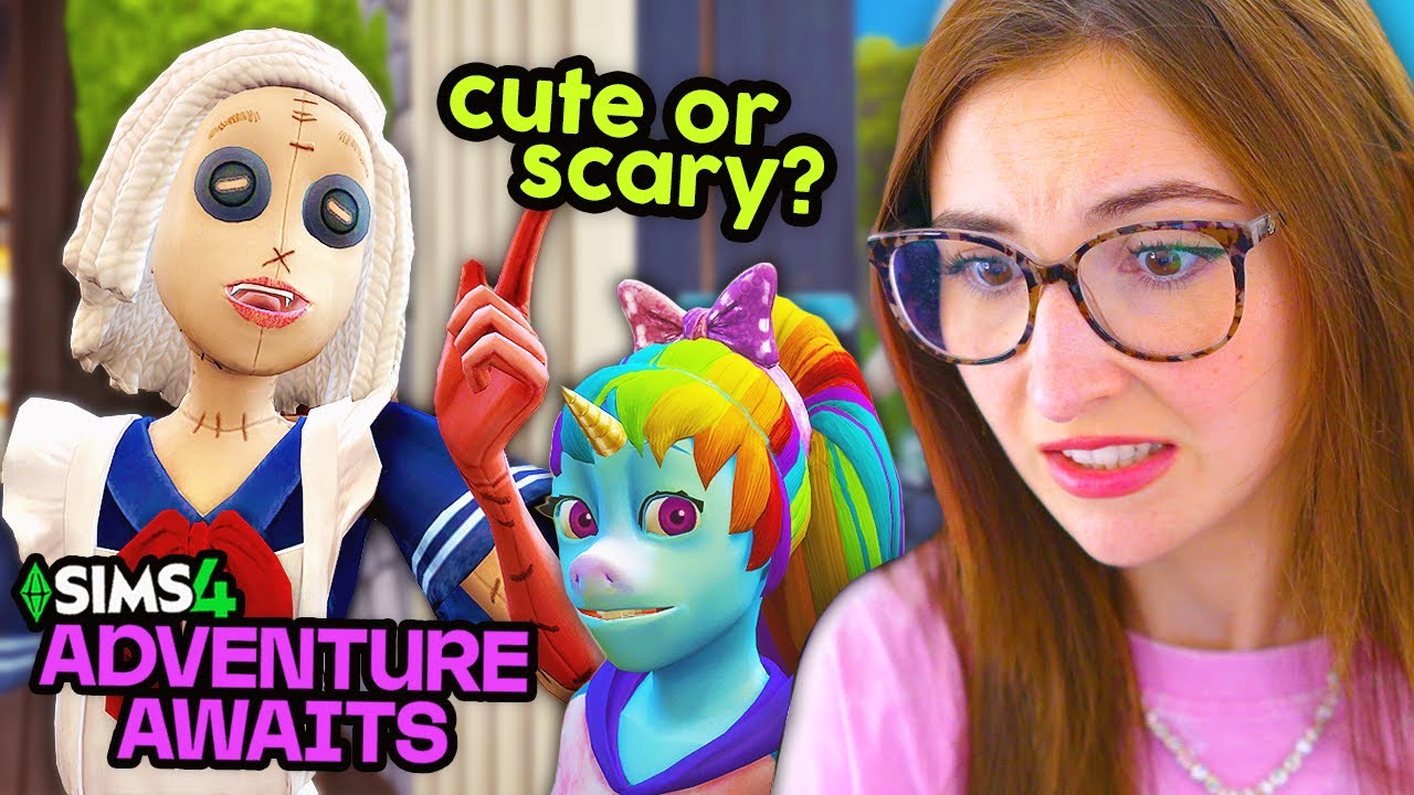 all things *IMAGINARY FRIENDS* in sims 4 adventure awaits - YouTube